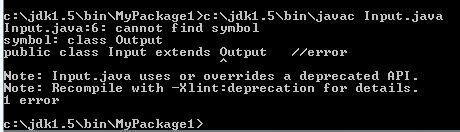 Java Not Able To Extend Class Using Package Stack Overflow