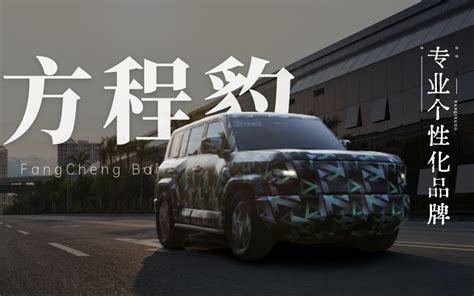 比亚迪f品牌命名为“方程豹”，首款车型对标奔驰大g 向北不断电 向北不断电 哔哩哔哩视频