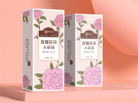 玫瑰花茶包装设计mr黄先生 站酷zcool