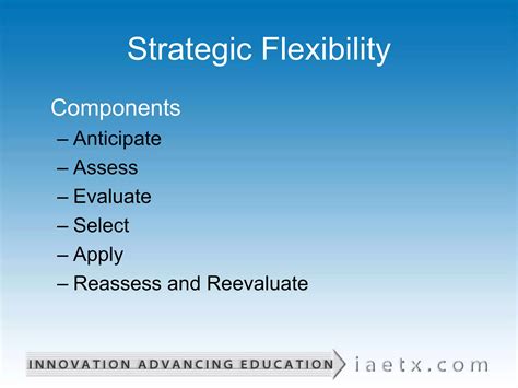 Strategic Flexibility Ppt