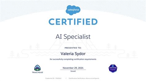 Salesforce Aispecialist Prompt Generativeai Valeria S