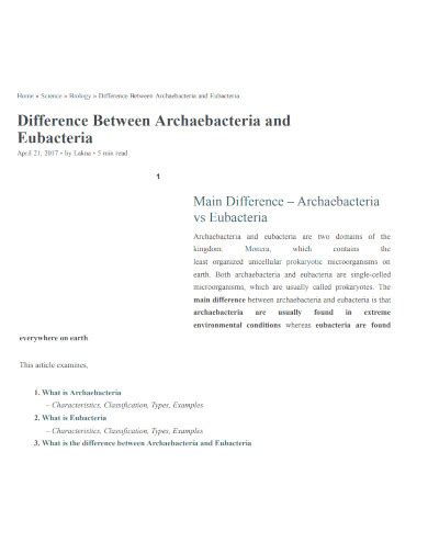 Archaebacteria Examples Pdf