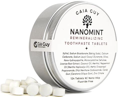 Huppy Toothpaste Tablets Nano Hydroxyapatite Toothpaste