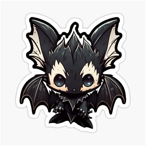 Goth Bat Emo Bat Cute Bat Kawaii Bat Bat Sticker Sticker For Sale By Gothicity