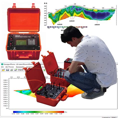 23d Resistivity And Induced Polarization เครื่องตรวจจับน้ําใต้ดิน