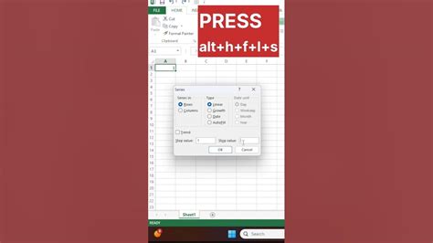 How To Add Serial Number In Excel Shortcut Shorts Travel Treanding Excelshorts