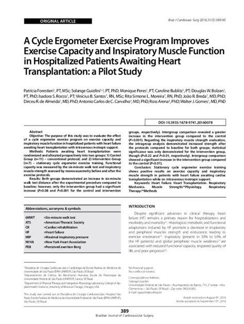 Fillable Online Exercise Capacity And Cardiac Allograft Ischemic Time