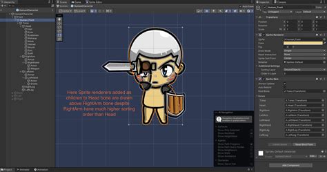 Sprite Skin Sorting Order Problem Unity Engine Unity Discussions