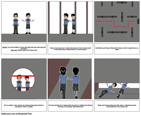 maze runner storyboard by bd1fdfae