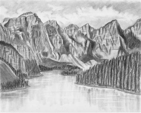 How To Draw Mountains For Beginners Step By Step Beginners Can Learn