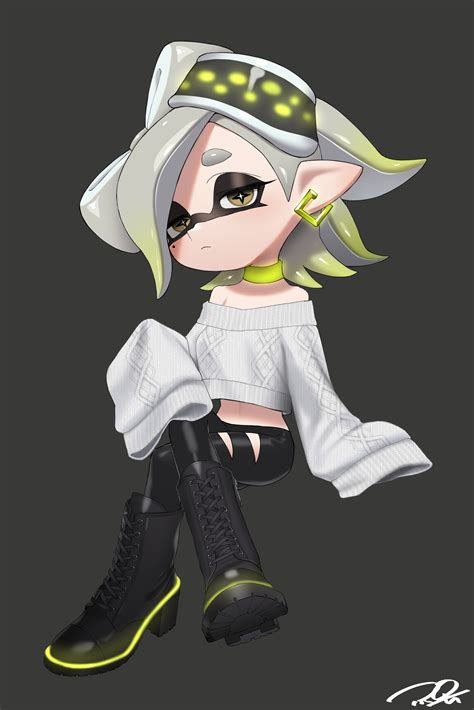 Hotaru Splatoon Marie Splatoon Image By Puchiman Zerochan Anime Image Board