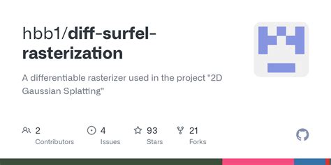 Diff Surfel Rasterization Setup Py At Main Hbb1 Diff Surfel