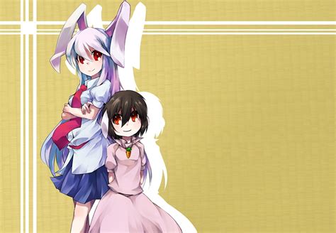 Safebooru Animal Ears Arms Behind Back Black Hair Blouse Breasts