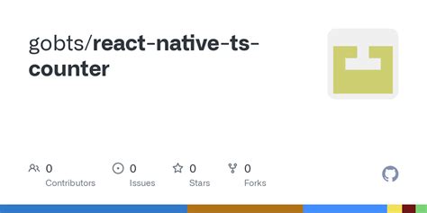 Github Gobtsreact Native Ts Counter