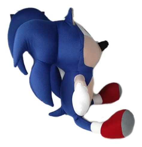 Peluche Sonic Relleno Bolitas De Unicel Almohada Relajante Meses Sin