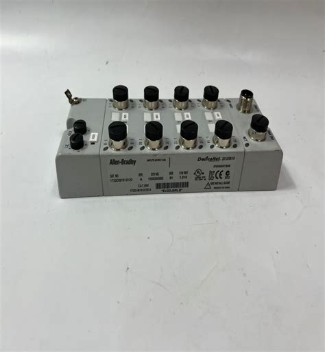 1732d Ib161212d Allen Bradley Devicenet 24v Dc 8 Port 16 Input M12 Style Network Connector
