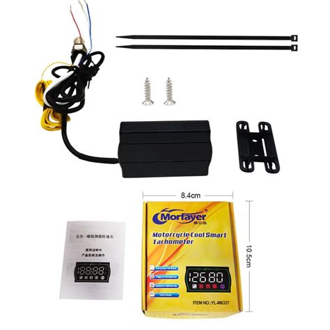 5 In 1 Ambient Temperature Tachometer Morfayer Locomotive Intelligent