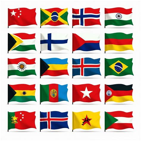 African National Flags Collection Stable Diffusion Online