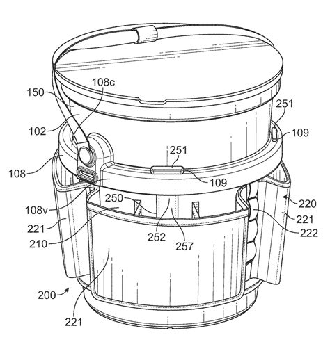 Portable Container And Container Assembly Eureka Patsnap Portable Container And Container Assembly Eureka Patsnap