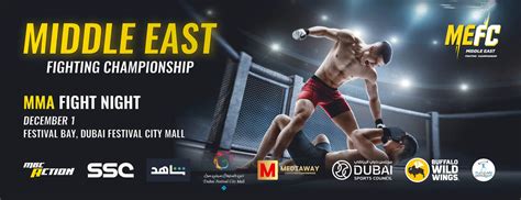 Middle East Fighting Championship Mefc At Festival Bay In Dfcm Dubai Coming Soon In Uae