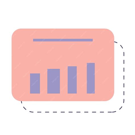 Premium Vector A Graphic Of A Bar Chart With A Pink Line That Says