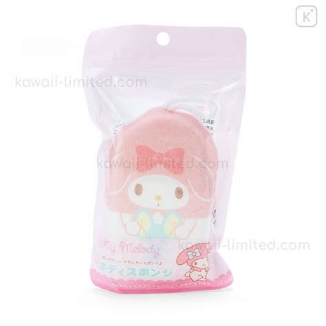 Japan Sanrio Bath Sponge My Melody Kawaii Limited