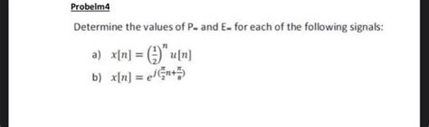 Solved A Discrete Time Signal Is Show In The Figure Below Chegg Com