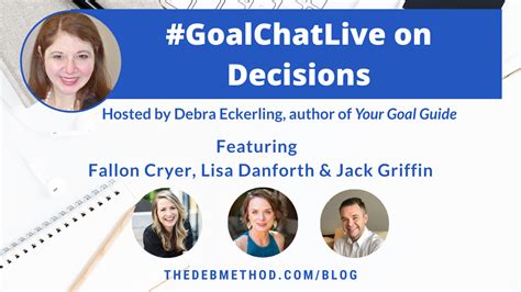 Making Decisions With Fallon Cryer Lisa Danforth And Jack Griffin