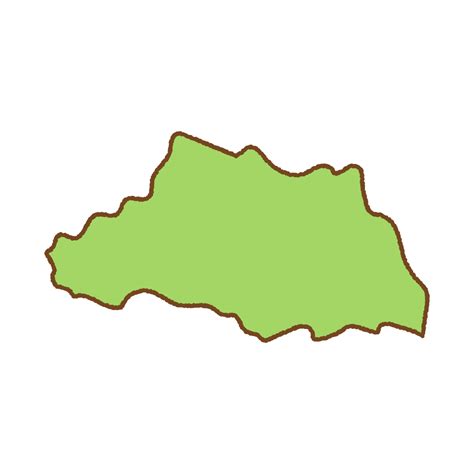 簡略化した千葉県の地図のイラスト 商用OKの無料イラスト素材サイト ツカッテ