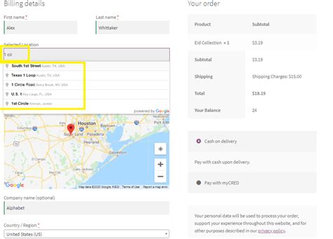 Woocommerce Address Auto Complete Plugin Google Address Autofill Plugin