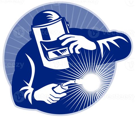 Welder At Work Welding Set Inside Circle 13251739 Png