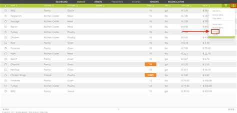 Inventory Import And Export