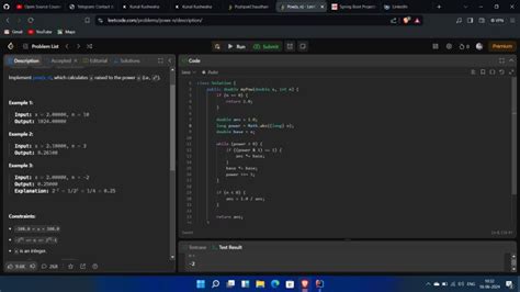 Software Engineer Problem Solver Algorithms Enthusiast 🔍 Dedicated To Pushpak Chaudhari