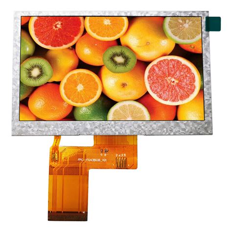 Inch Horizontal TFT LCD Panel With Resistive Capacitive Touch Screen