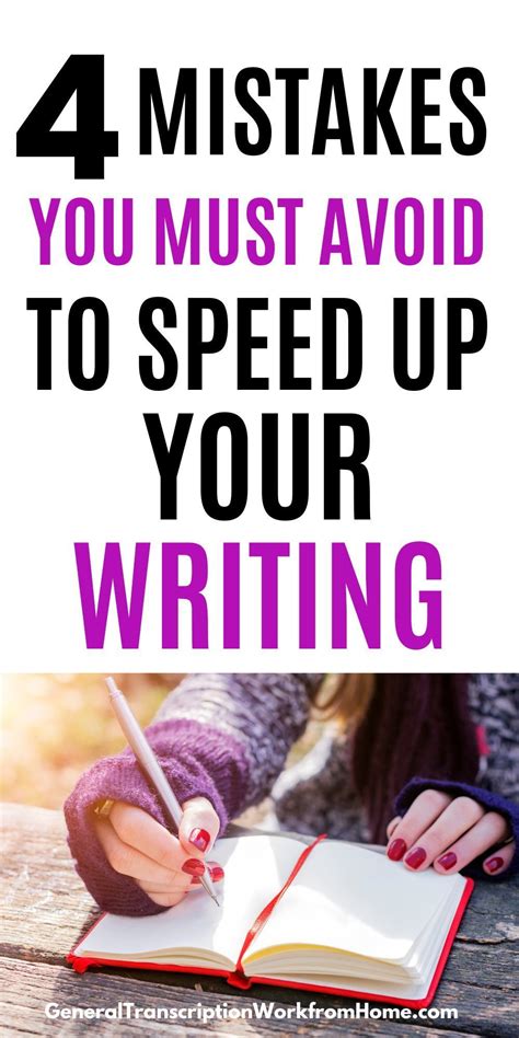 Avoid These 4 Mistakes To Write Faster Make Money Blogging