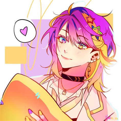 Safebooru 1boy Aster Arcadia Blonde Hair Choker Closed Mouth Earrings