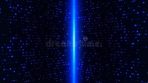 Technology Background Abstract Digital Wave Of Flickering Particles