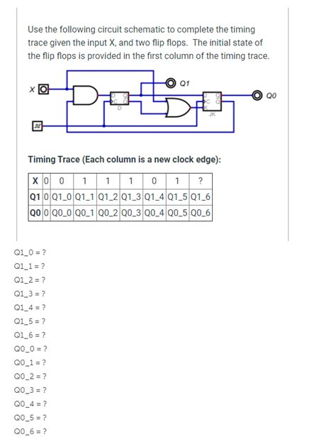 Solved Use The Following Circuit Schematic To Complete The