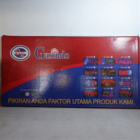 Jual Lampu Sign Led Murah Gaxindo Jual Pulsa Shopee Indonesia