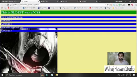 Web Designing Lect 6 Part 2 Css Background Continue Youtube