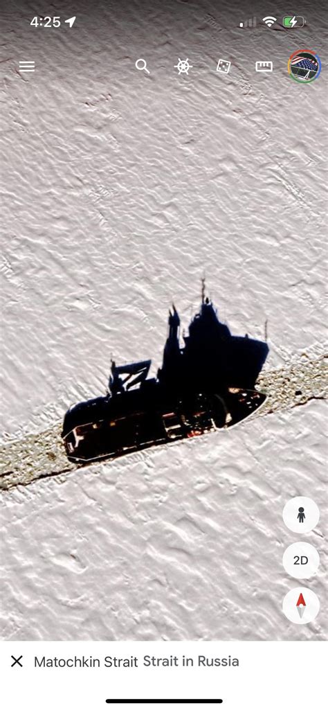 Ice Breaker In Matochkin Strait R Novayazemlya