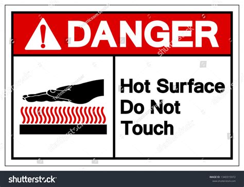 Warning Hot Surface Images Stock Photos Vectors Shutterstock