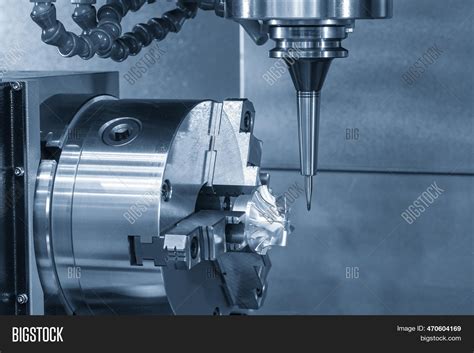 5 Axis Cnc Milling Image Photo Free Trial Bigstock