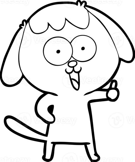 Perro De Dibujos Animados Lindo 45322958 Png