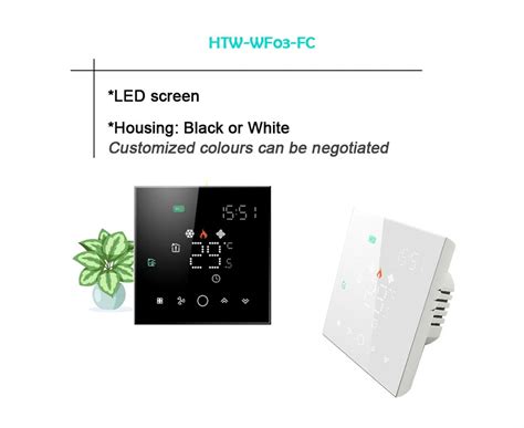 Digital RS Modbus Fcu Fan Coil Unit Temperature Controller Room Thermostat