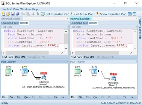 Actual Rows Read Warnings In Sql Sentry Plan Explorer