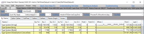What Does Information Does Gc Heap Net Mem Stacks Convey · Issue 1350 · Microsoftperfview