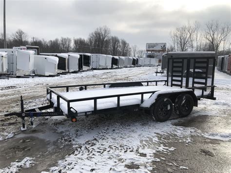New 2026 Load Trail 16 W Split Rear Gate Landscape Trailer For Sale
