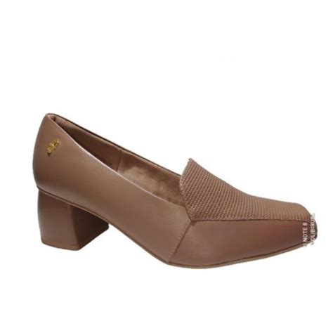 Sapato Usaflex Bico Quadrado Ac2519002 Usaflex