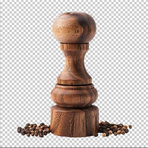 Premium Psd Pepper Mill Isolated On White Background